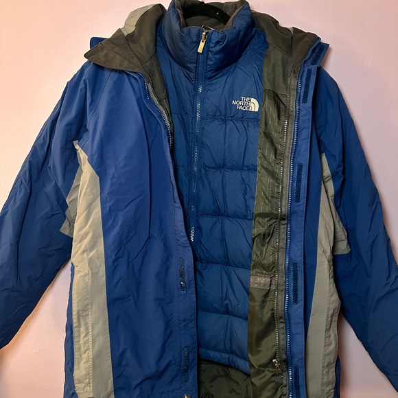 The North Face | Jackets & Coats | North Face Mens Royal Blue Double ...